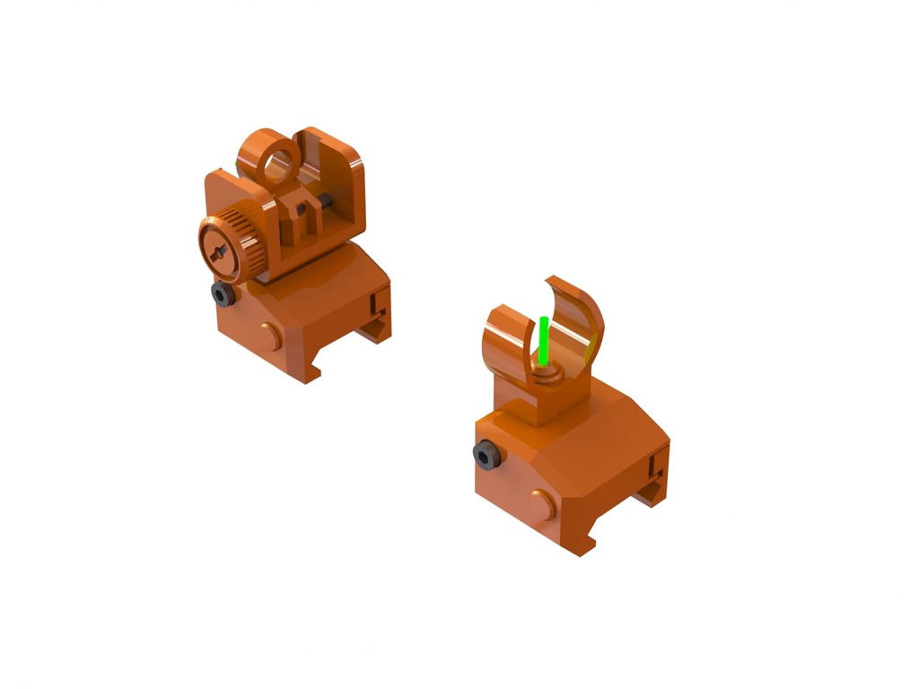 Quick Point Sights （Folding） by Siris Rui | Download free STL model ...