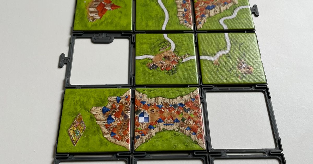Tile grid by marek štěpka | Download free STL model | Printables.com