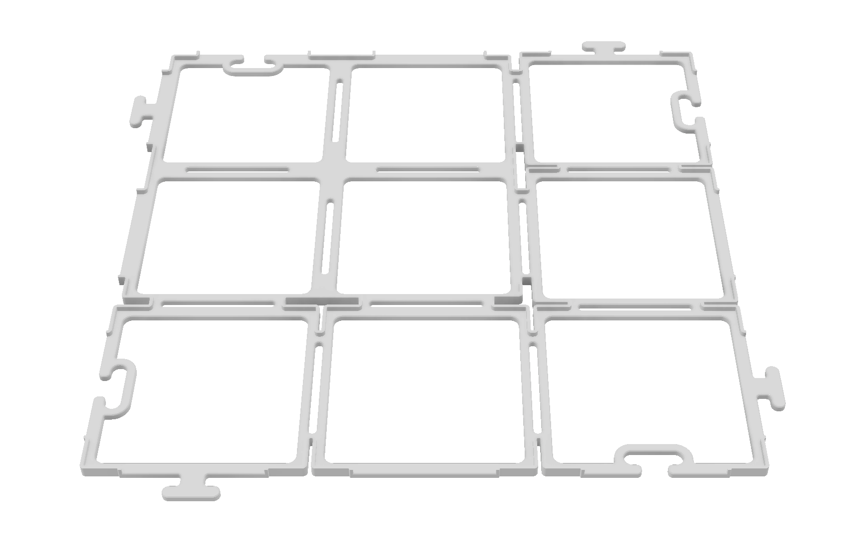 Tile grid by marek štěpka | Download free STL model | Printables.com