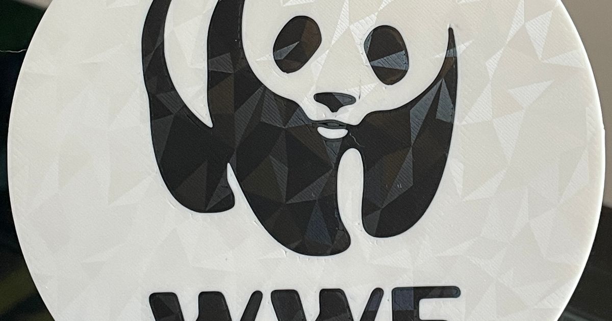 Coaster WWF by Ivan_Creation_3D | Download free STL model | Printables.com