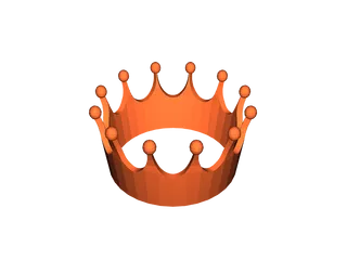 crown ring by Johnny | Download free STL model | Printables.com