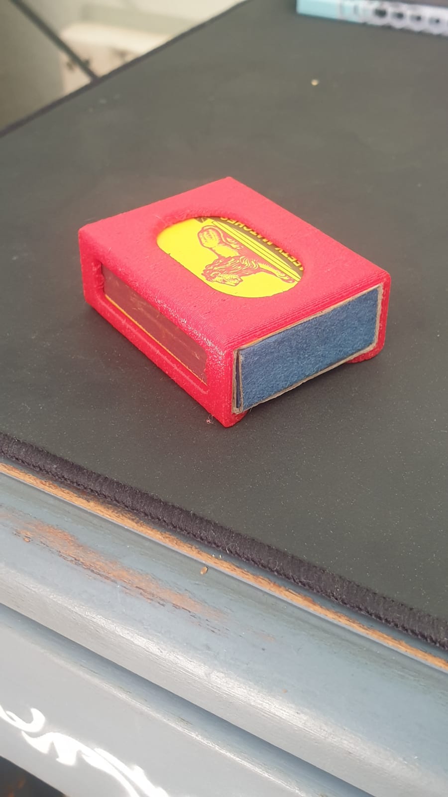 Match Box Cover/Holder by 3D_Craft_Creations | Download free STL model ...
