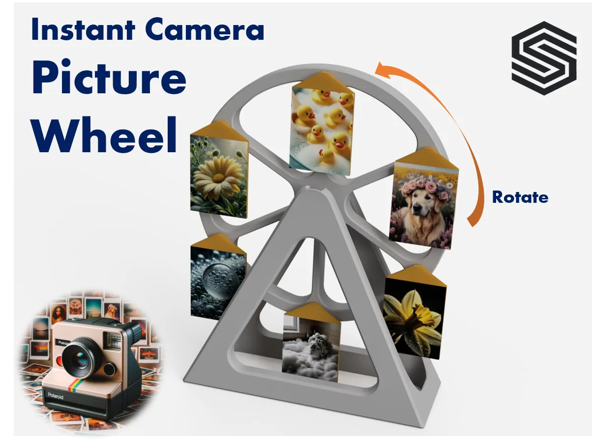 Picture Ferris Wheels by UniversalMaker | Download free STL model ...