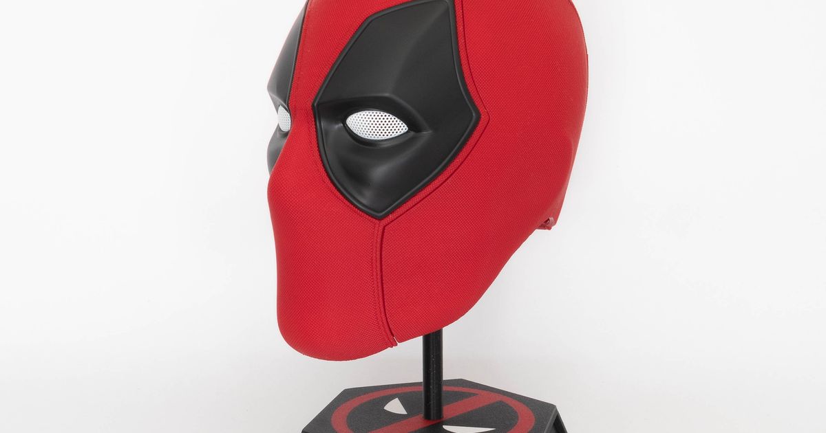Deadpool Mask Base/Stand - MARVEL by WildWolf_3D | Download free STL ...
