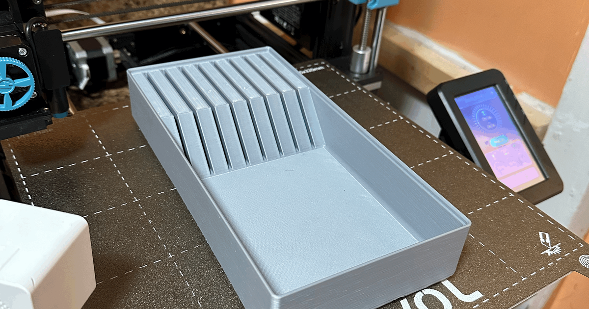 Gridfinity Kitchen Knife Block by Kurt Opalka | Download free STL model ...