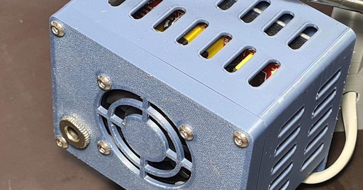 Arduino + Sield Fan Case by duesentrieb | Download free STL model ...