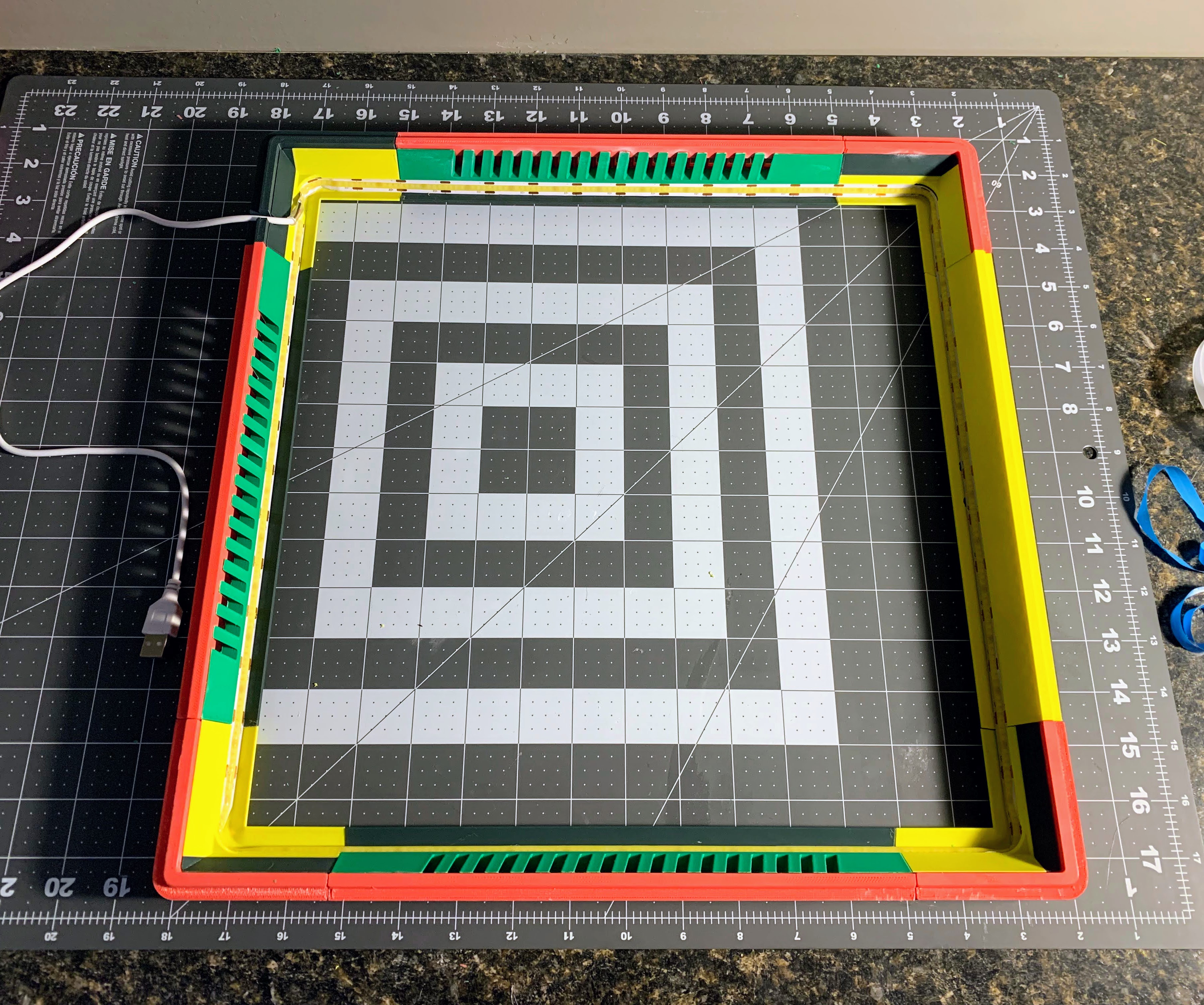 Creality K1 Max Glass Lid Raiser with Sliding Vents and LED Mount by ...