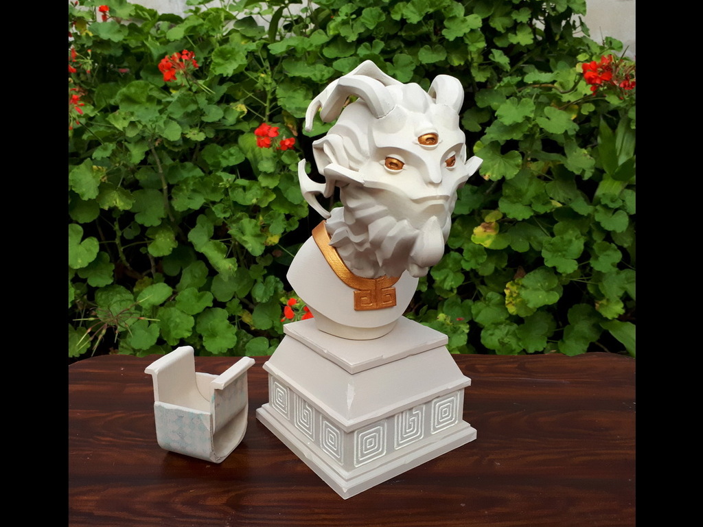 Nomai statue (outer wilds)(plus glowing eyes) por WaRi | Descargar ...