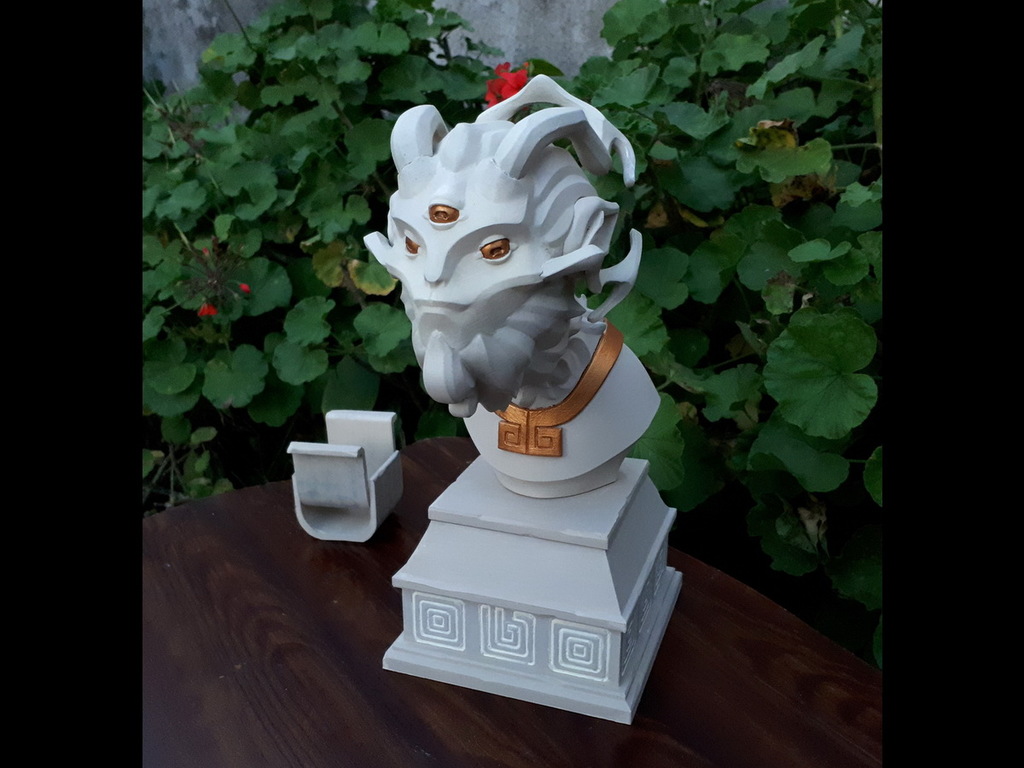 Nomai statue (outer wilds)(plus glowing eyes) by WaRi | Download free ...