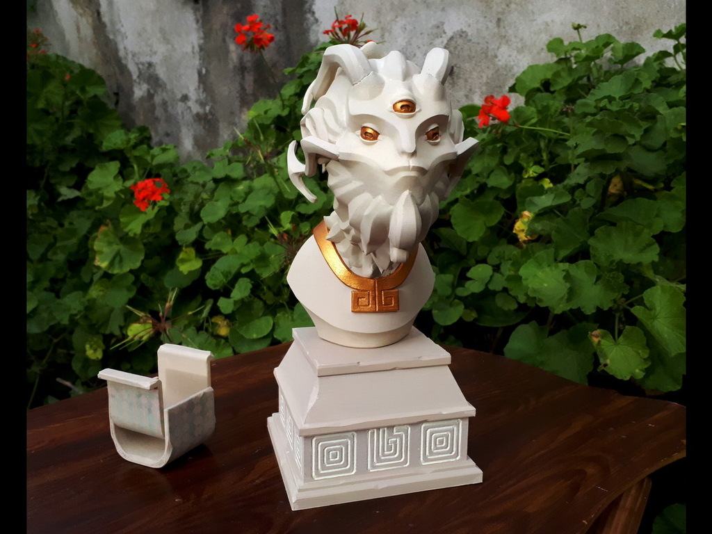 Nomai statue (outer wilds)(plus glowing eyes) por WaRi | Descargar ...