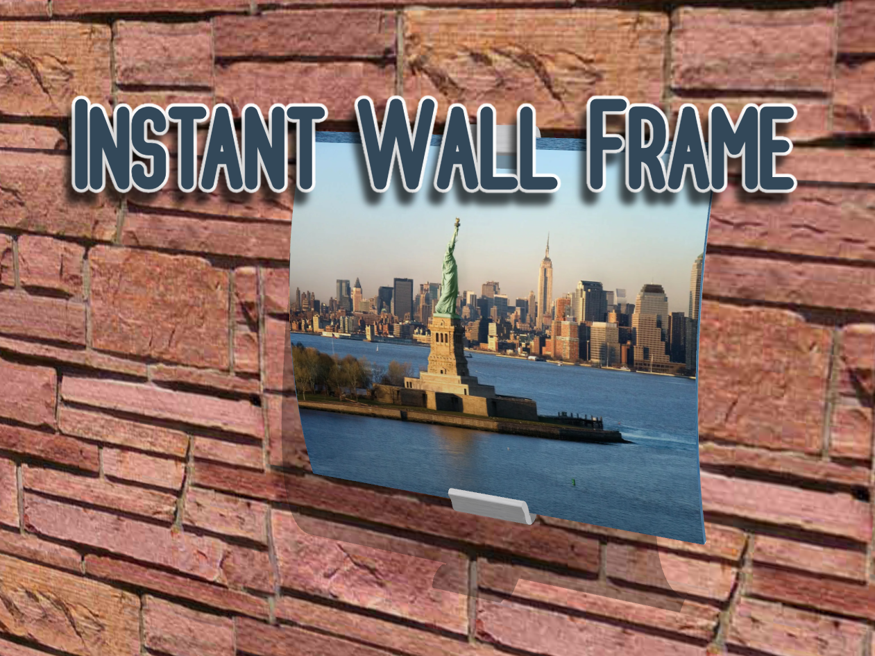 Instant Wall Frame by Cson | Download free STL model | Printables.com