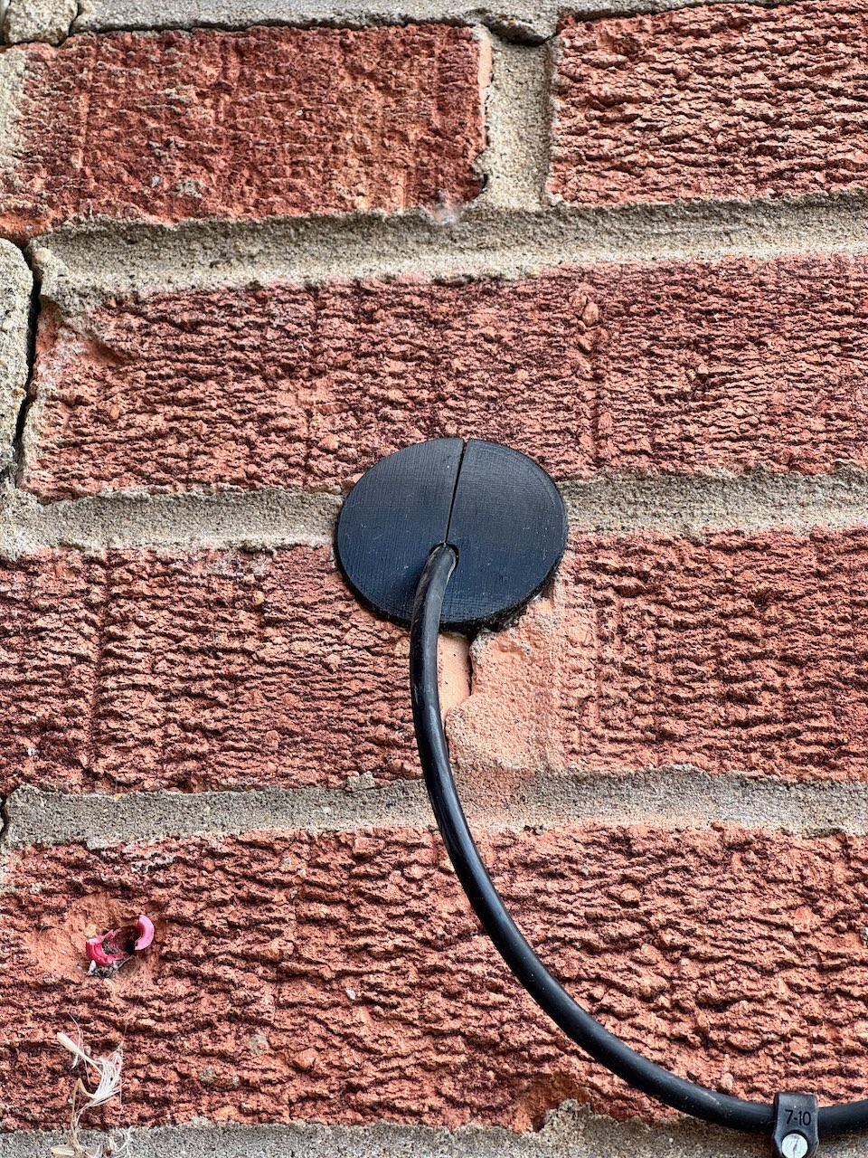 External Fibre/Cable Wall Entry by anp27 | Download free STL model ...