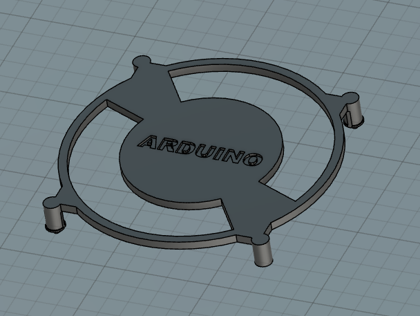 Arduino Uno R3 + CNC shield housing case + Fan 50x50 cover by Marcin ...