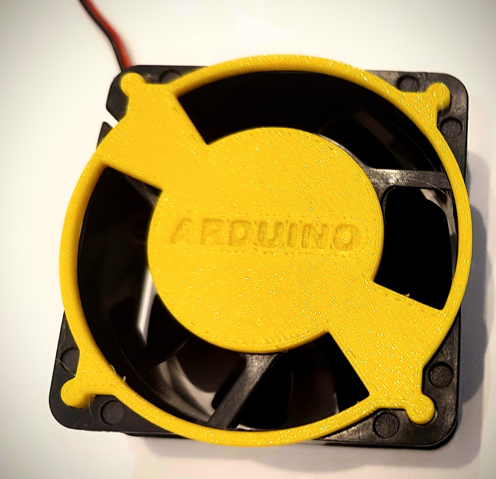 Arduino Uno R3 Cnc Shield Housing Case Fan 50x50 Cover By Marcin Kargula Download Free Stl