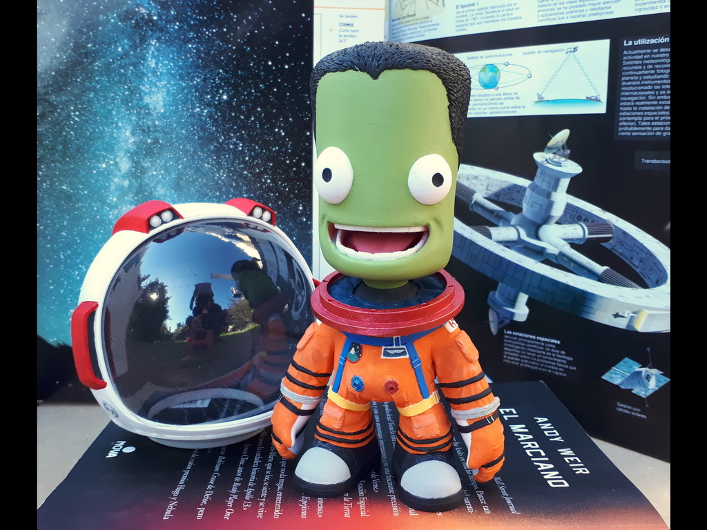 Jebediah Kerman (Kerbal Space Program) (IVA suit) by WaRi | Download free STL model | Printables.com