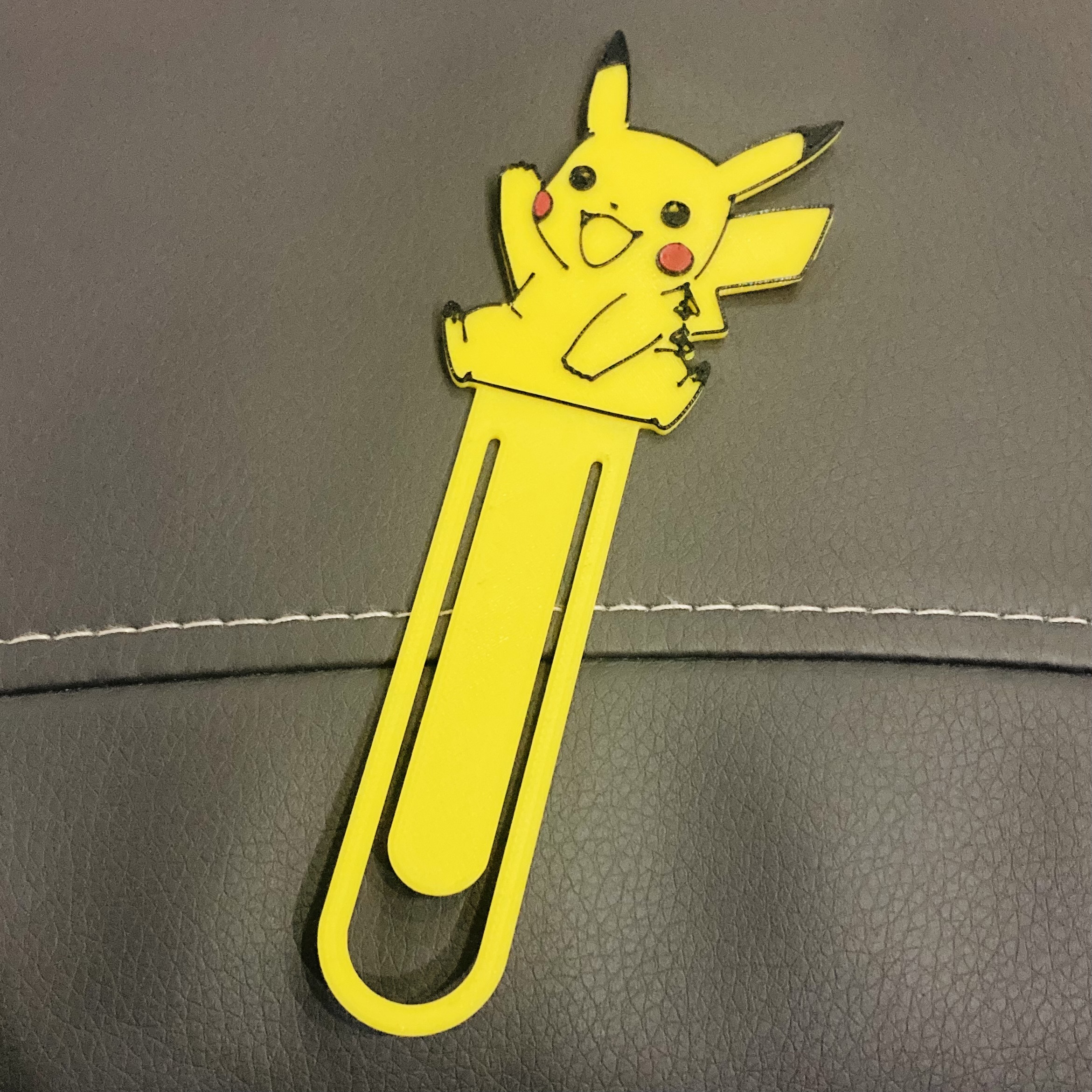 Pikachu Bookmark by rovnanik | Download free STL model | Printables.com