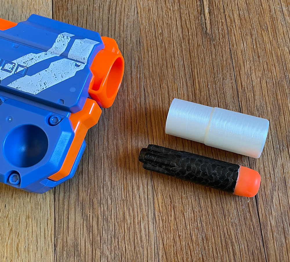 Ultra Dart Barrel Insert - For Nerf Rival Knockout and Nerf Pilot by ...