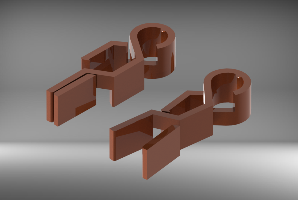 image clips by wolf3D | Download free STL model | Printables.com