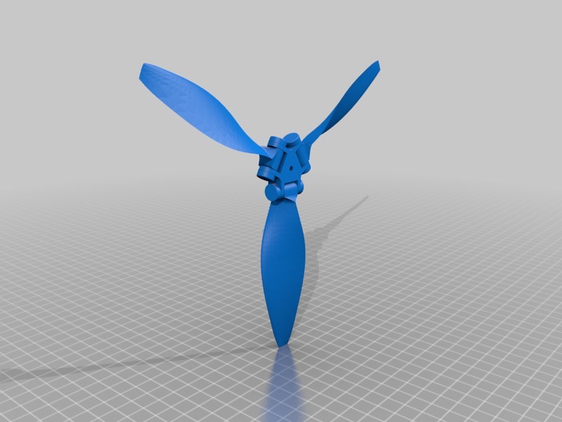 folding propeller by Ján Kuchár | Download free STL model | Printables.com