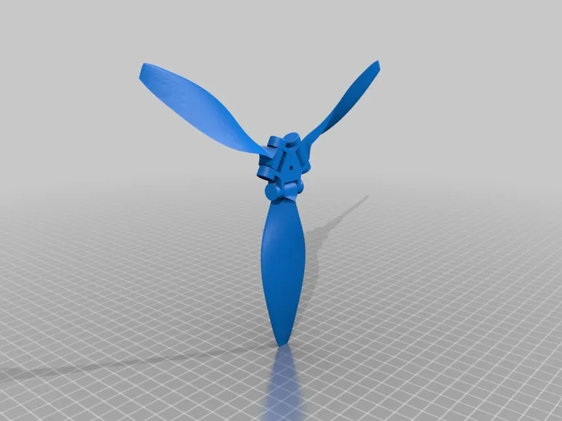 folding propeller by Ján Kuchár | Download free STL model | Printables.com