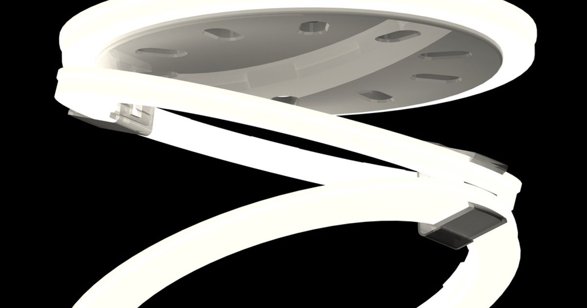 3 Ring LED-Strip Light by Hedo3D | Download free STL model | Printables.com