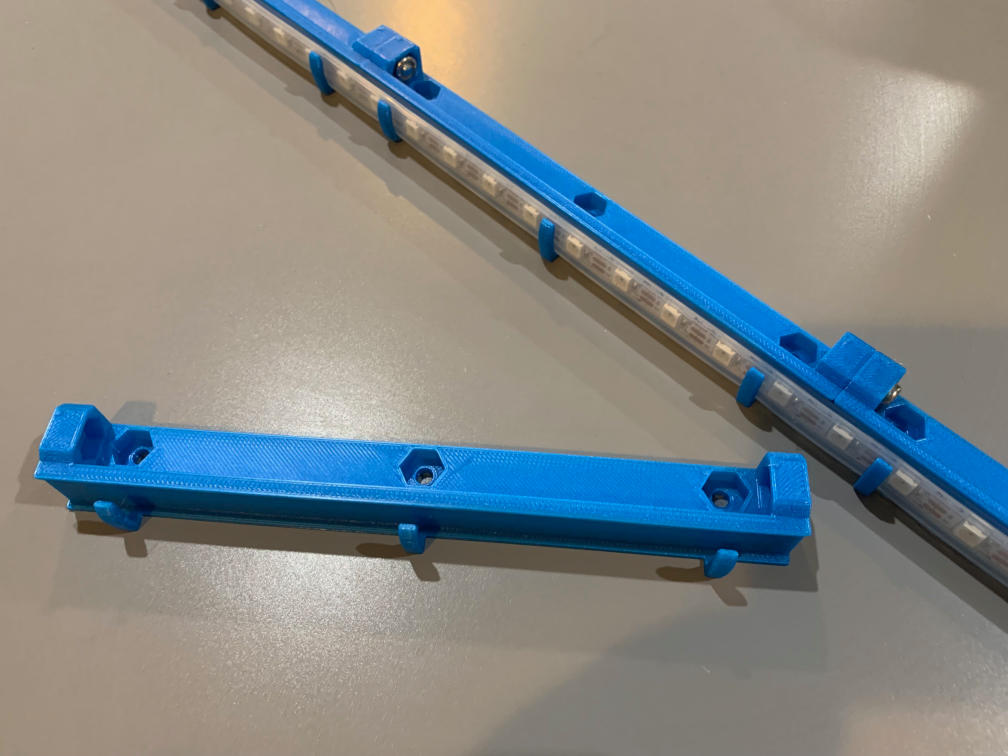 Modular Right-Angle RGB LED Bracket for Printer Enclosure by apalrd ...