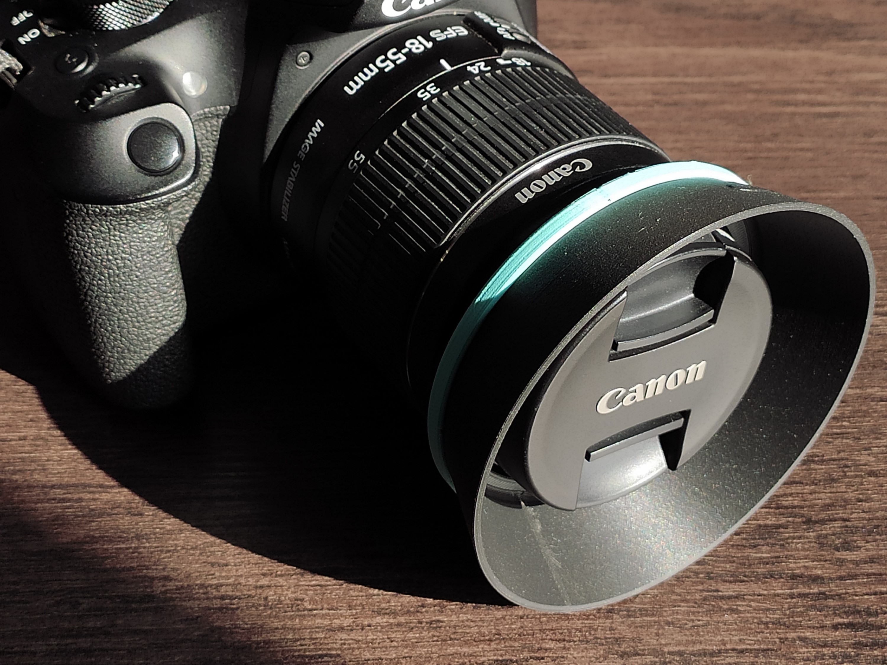 Short lens hood for CANON EF/EFS - 58 mm ø lenses by twothingies ...