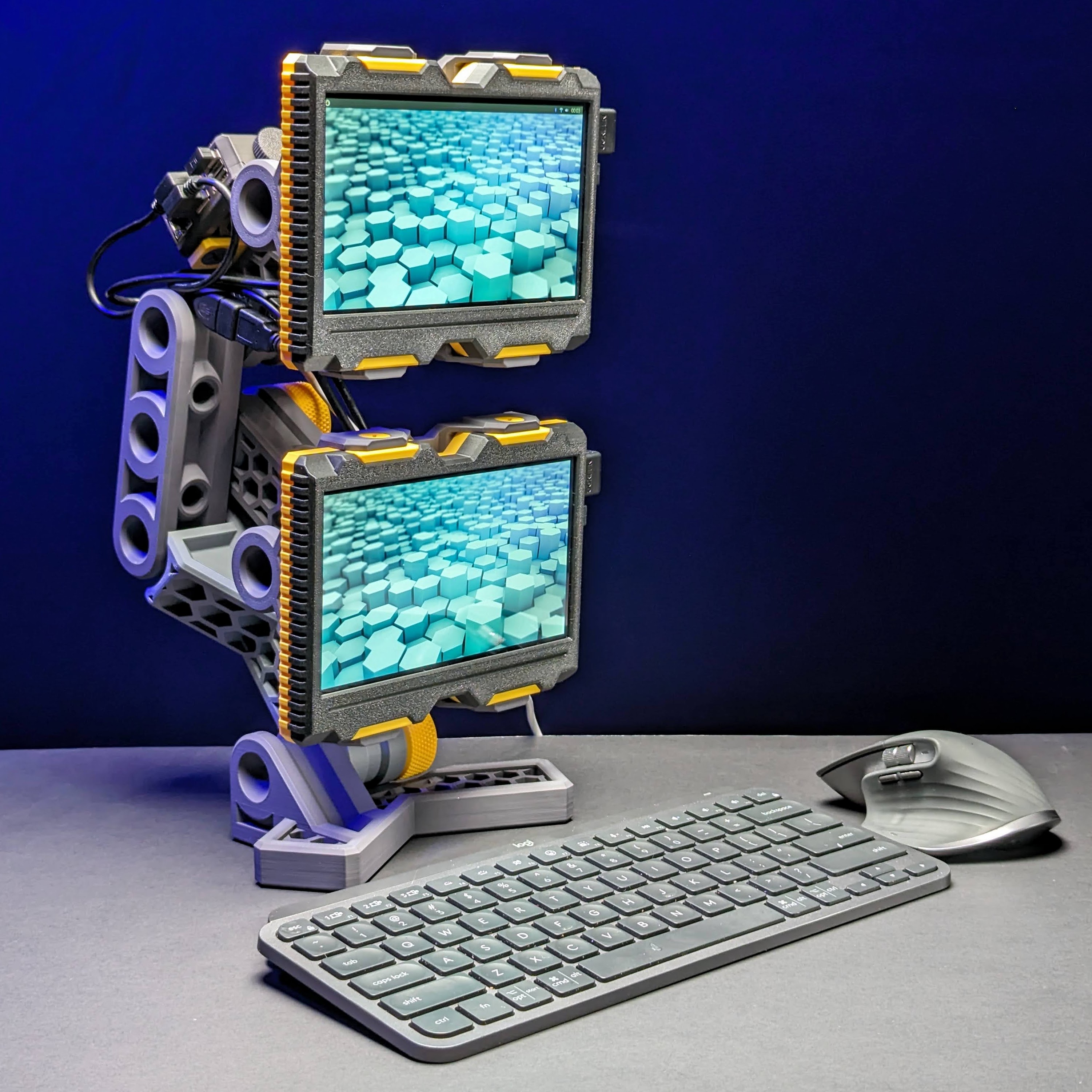 Raspberry Pi 5 Multiscreen Assembly By Clockspring Printables Store