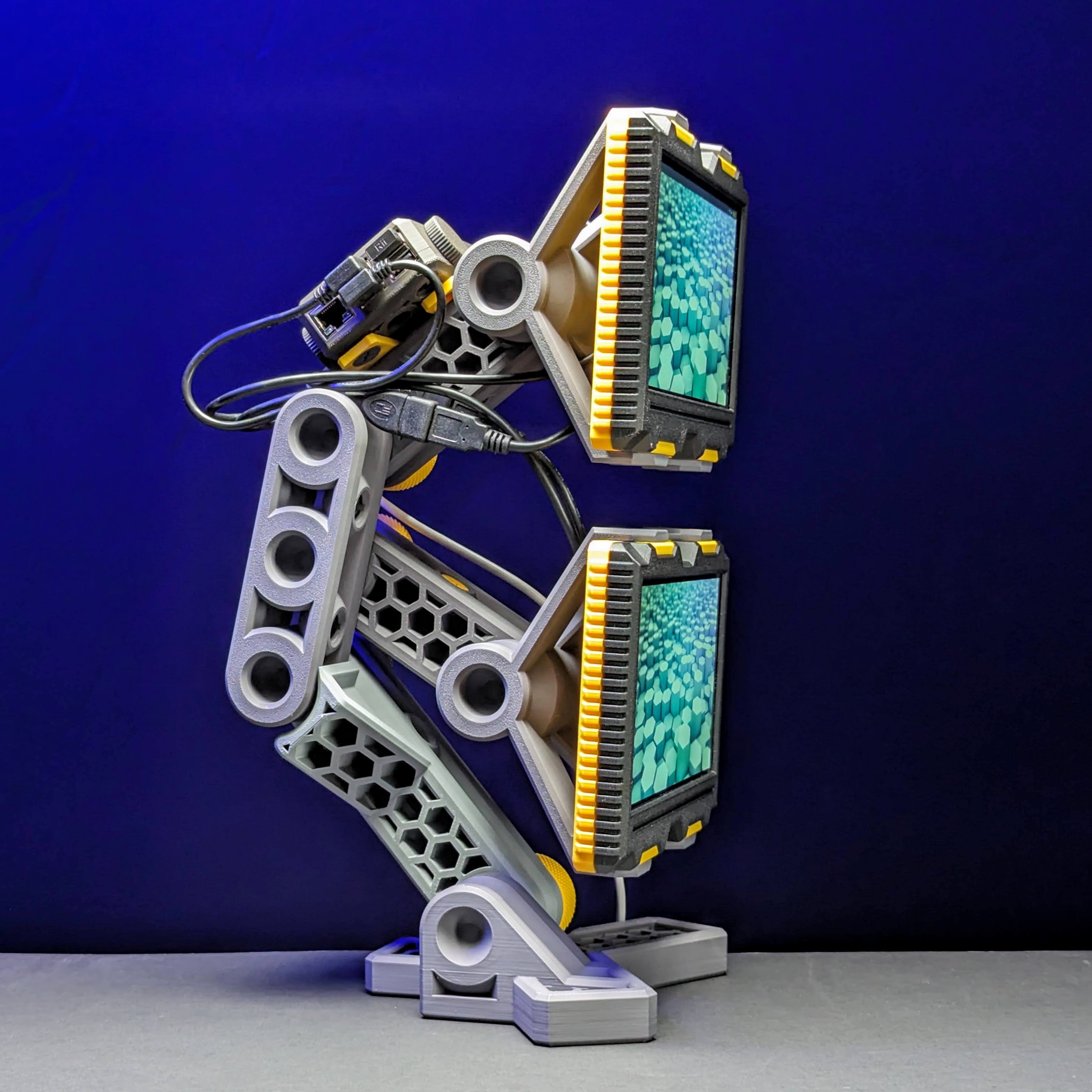 Raspberry Pi 5 Multiscreen Assembly By Clockspring Printables Store