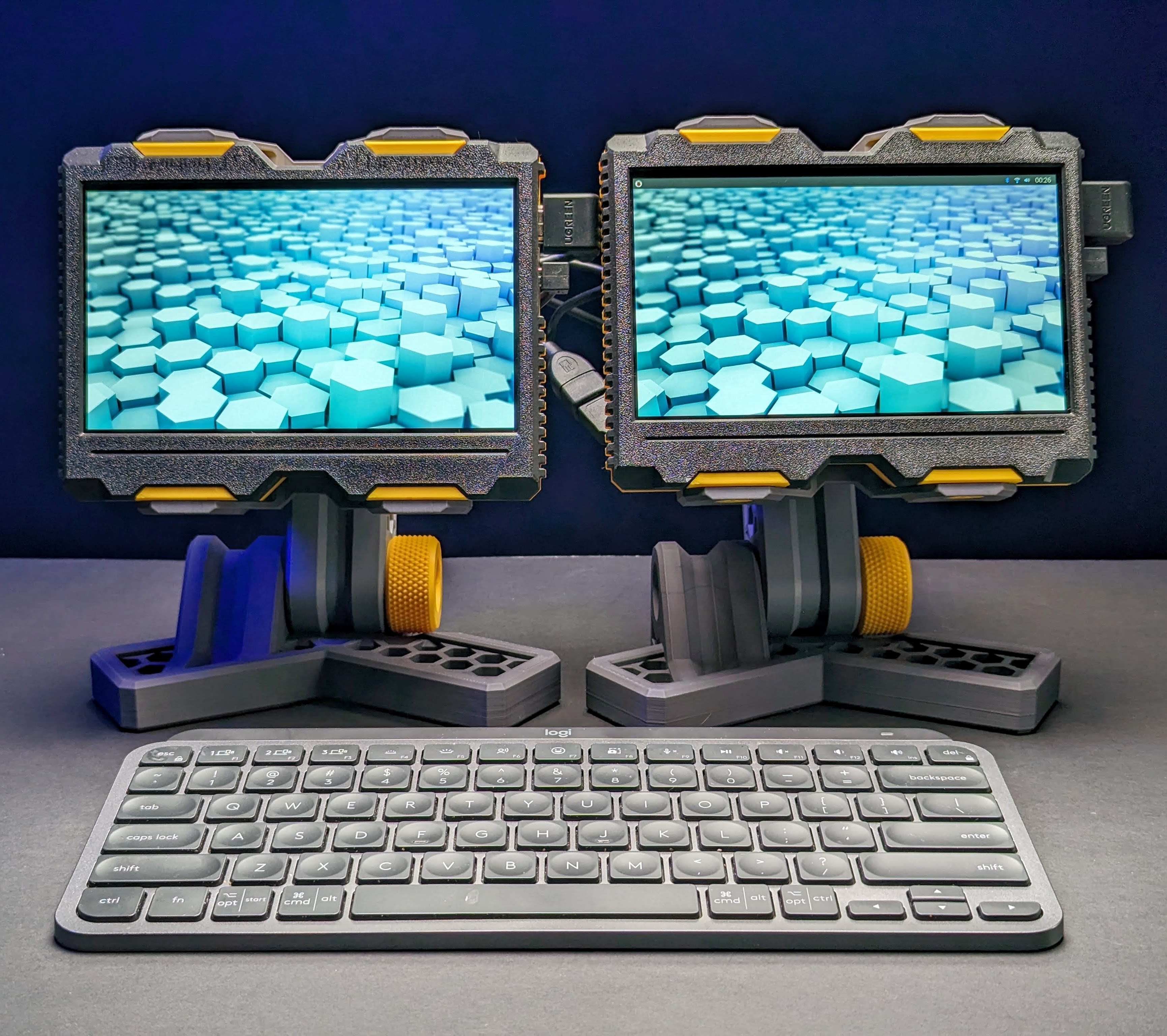 Raspberry Pi 5 Multiscreen Assembly by Clockspring | Printables Store