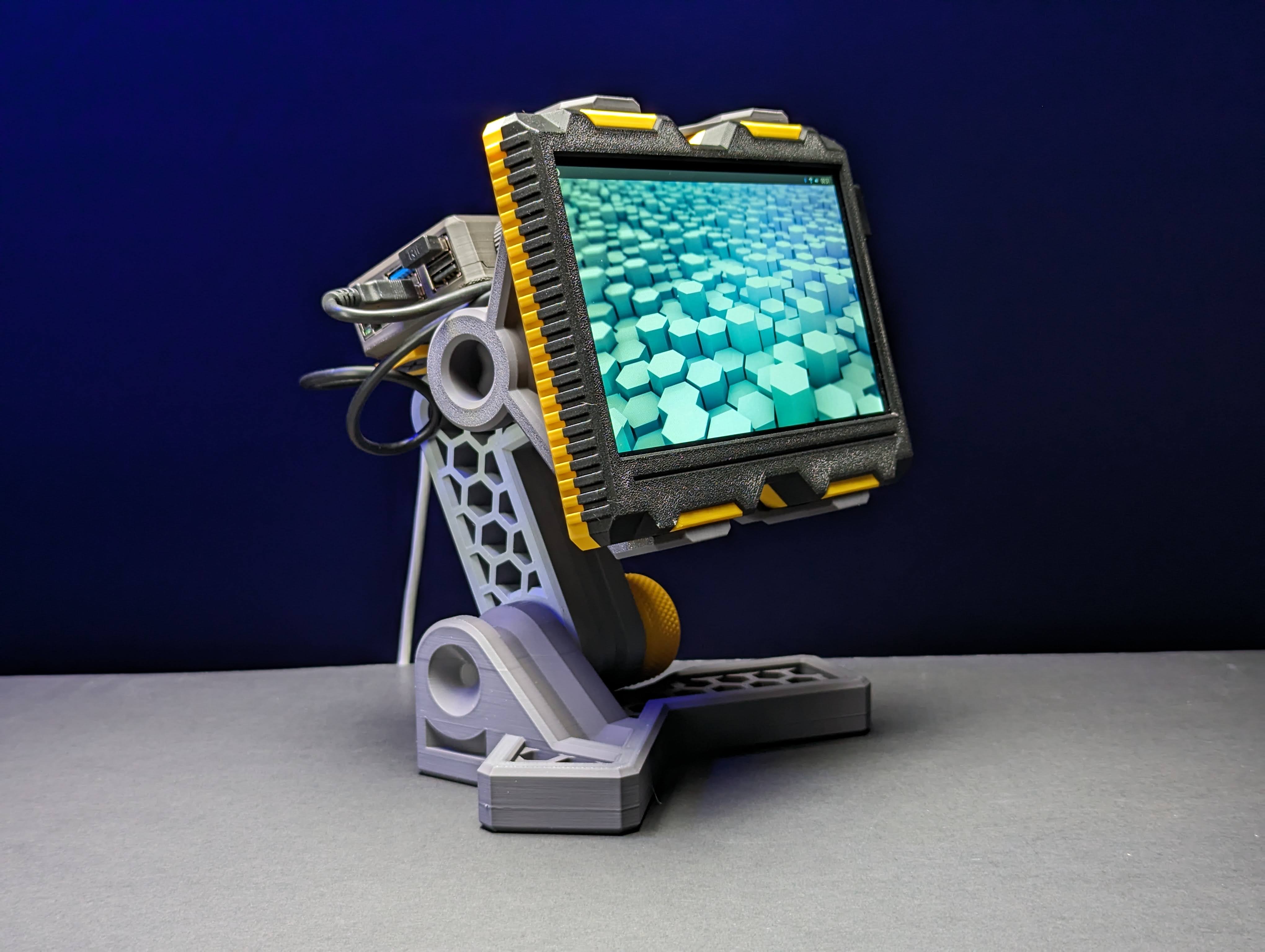 Raspberry Pi 5 Multiscreen Assembly By Clockspring Printables Store