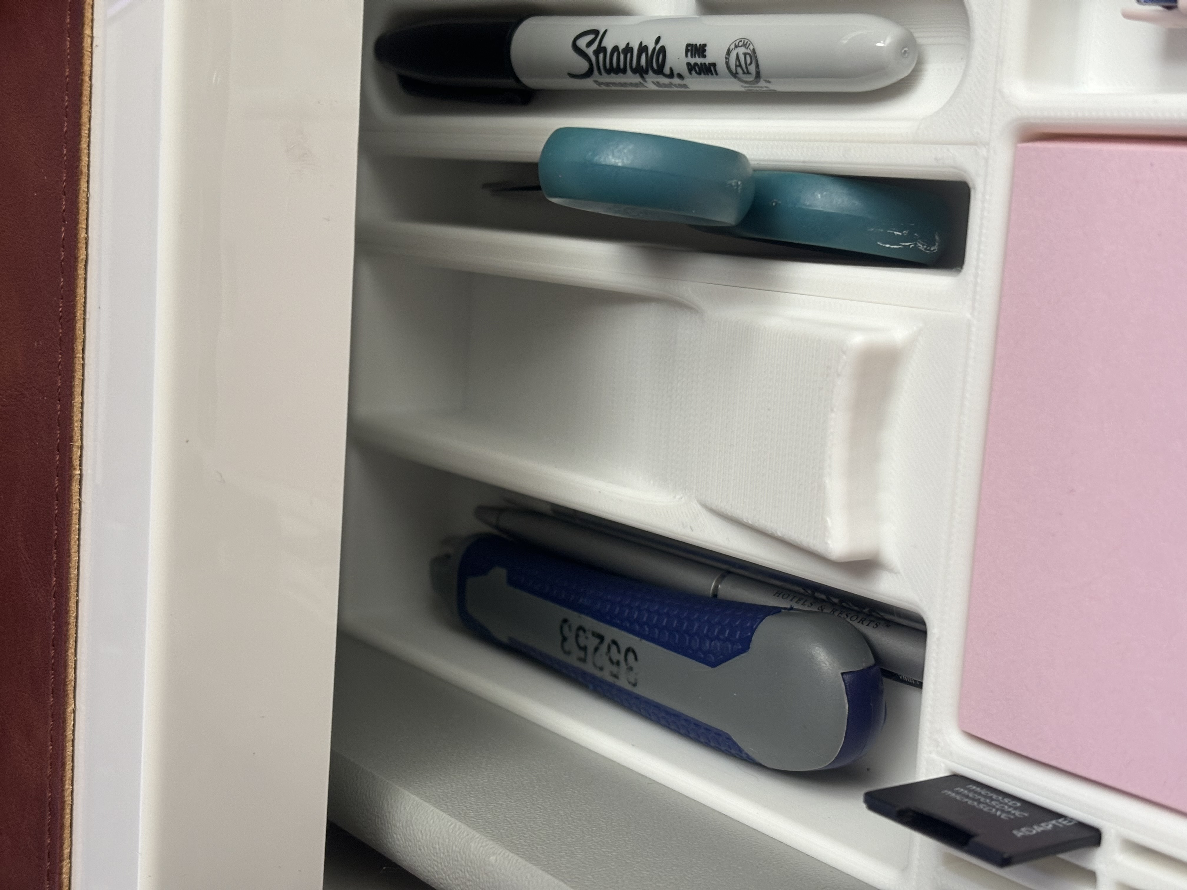 Modular 6" ruler/pens holder by Sophie | Download free STL model ...