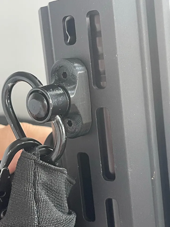 MLOK QD Sling Swivel Mount by KN16 | Download free STL model ...