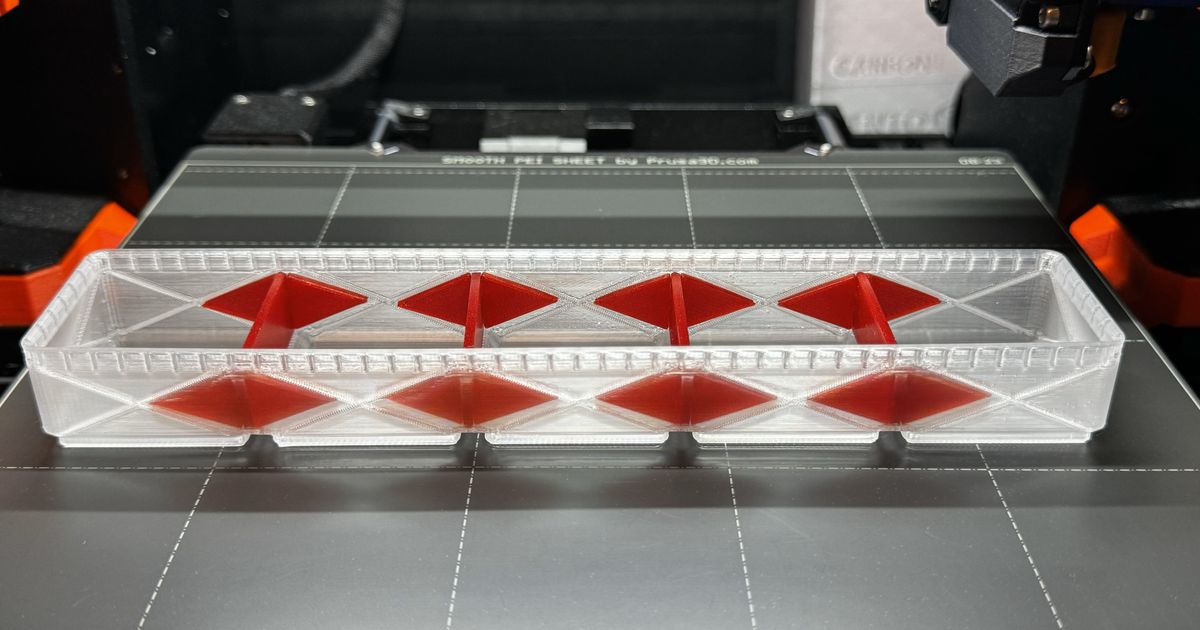 Gridfinity Divider for 5U, 4U, 3U, and 2U by crashkg | Download free ...