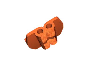 Honey comb wall loop connector by Yirii Shevchuk | Download free STL ...