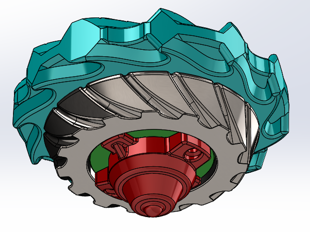 SilverBee Fighting Top (Beyblade Style) by Eclsnowman | Download free ...