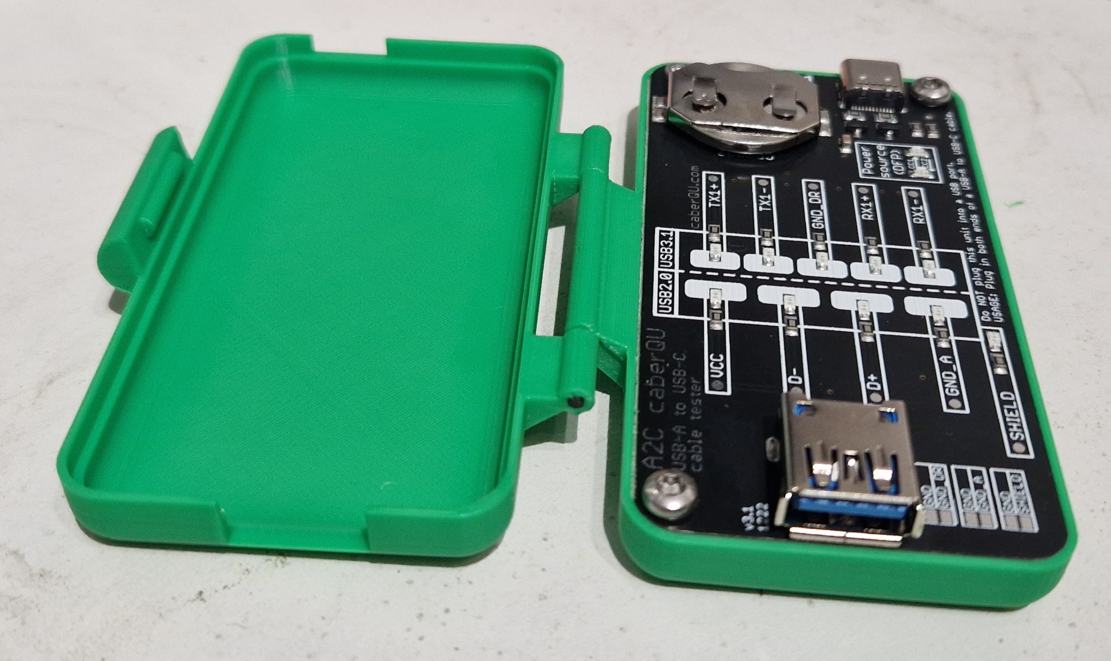 A2C USB-C Cable Tester CaberQU by reibuehl | Download free STL model ...