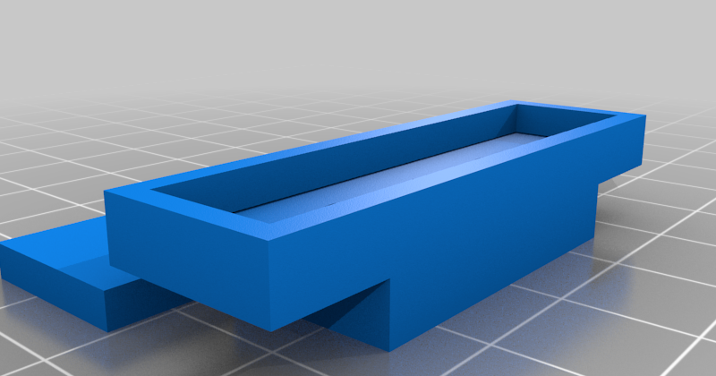 5mm Led support with lid by XLuthorX | Download free STL model ...