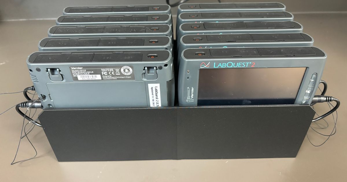 Charging Station for Vernier LabQuest 2 by Matthew B | Download free ...