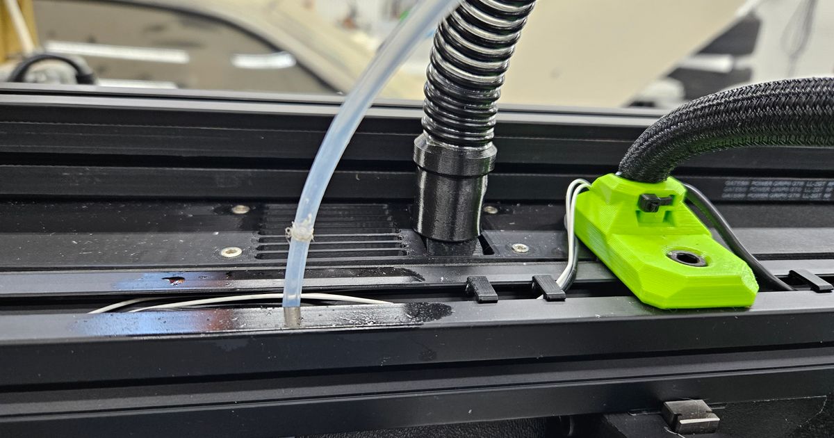 22mm CPAP Adapter for RatRig VCore3/3.1 CPAP box by babendums ...