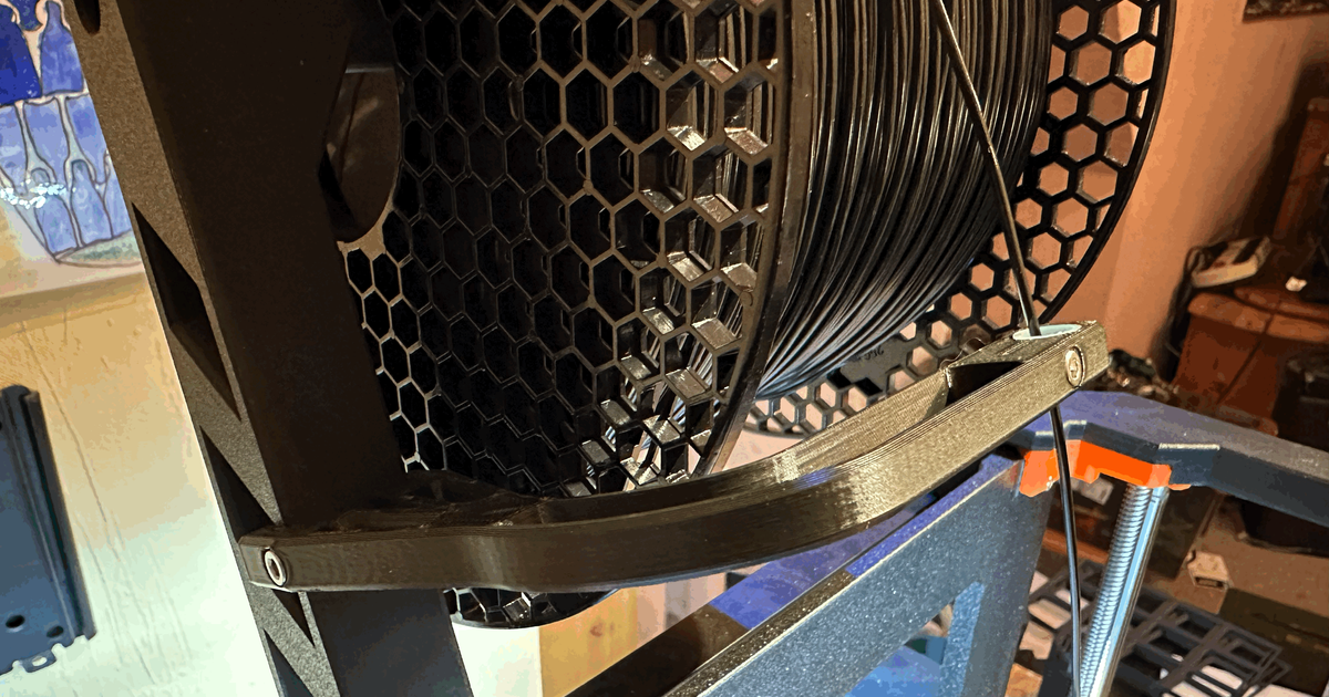 Filament guide for 2kg Spool holder for Original Prusa MK4 by deluc ...