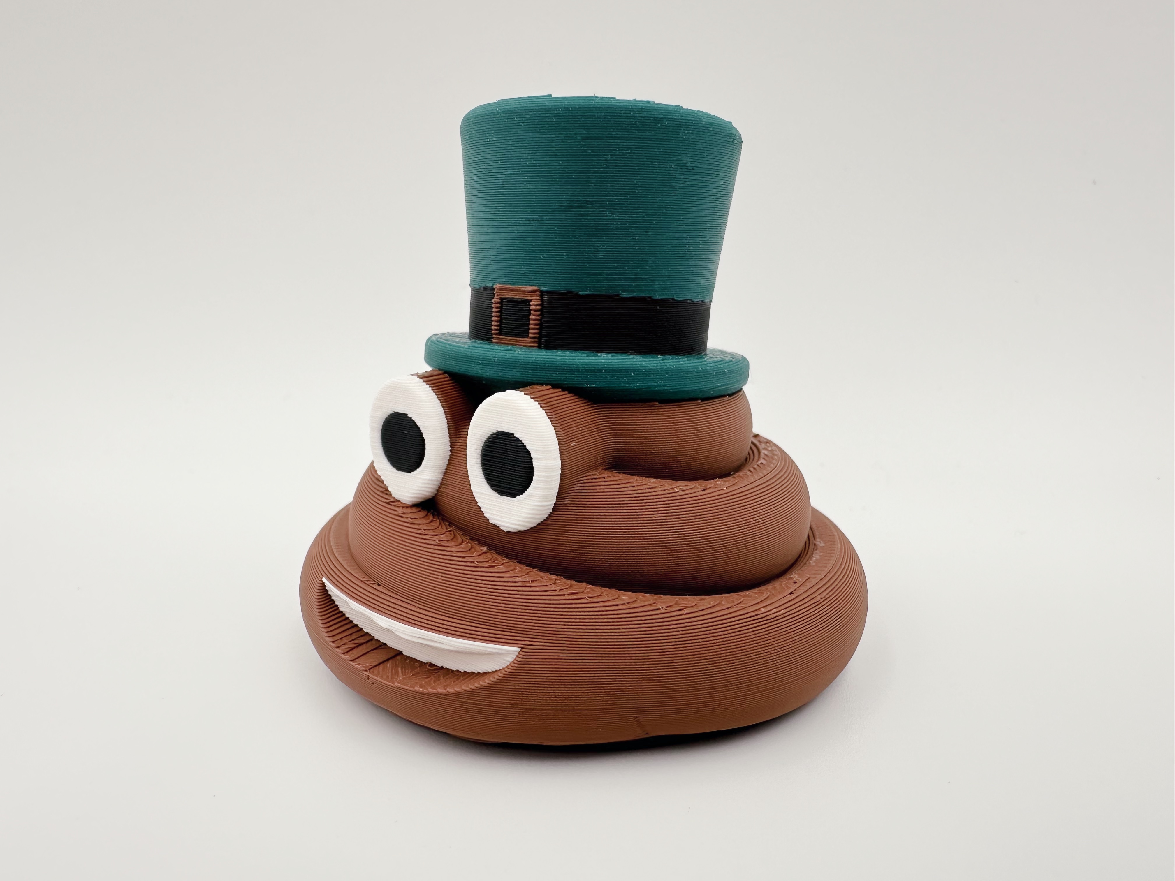 Saint Patricks Day Poop Emoji by Fyrby Additive | Download free STL ...