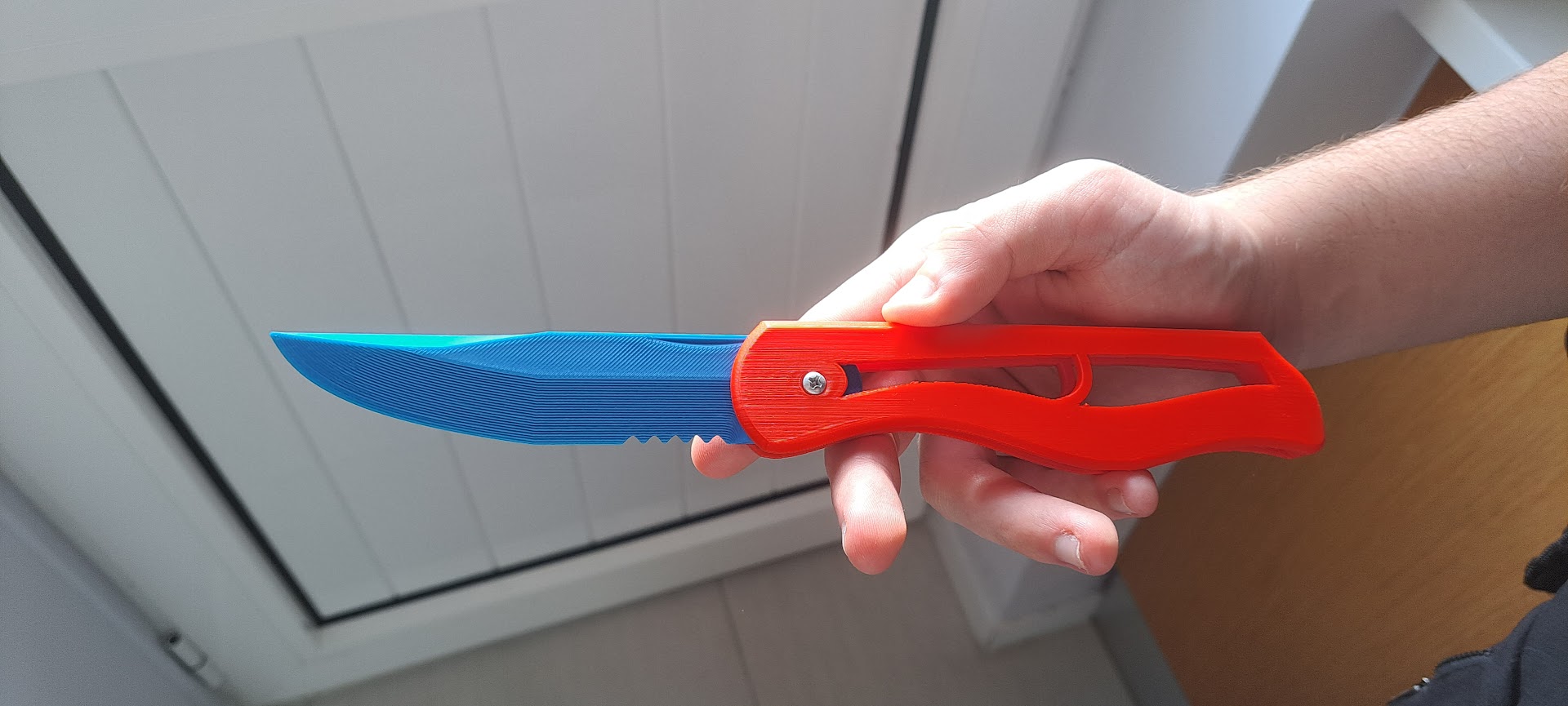 Flip Blade "Raptor" by Ruiaxe | Download free STL model | Printables.com