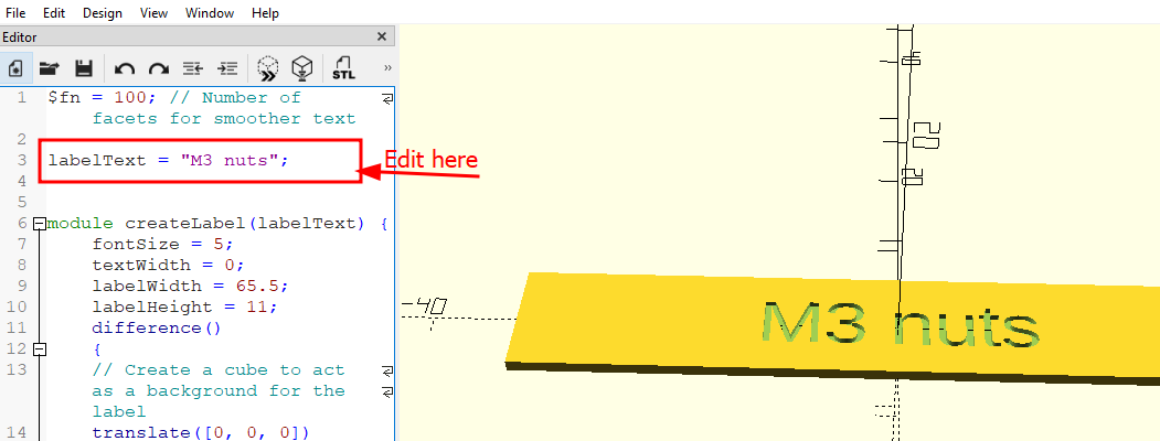 Customizable Lidl organiser labels by Zrzyck | Download free STL model ...