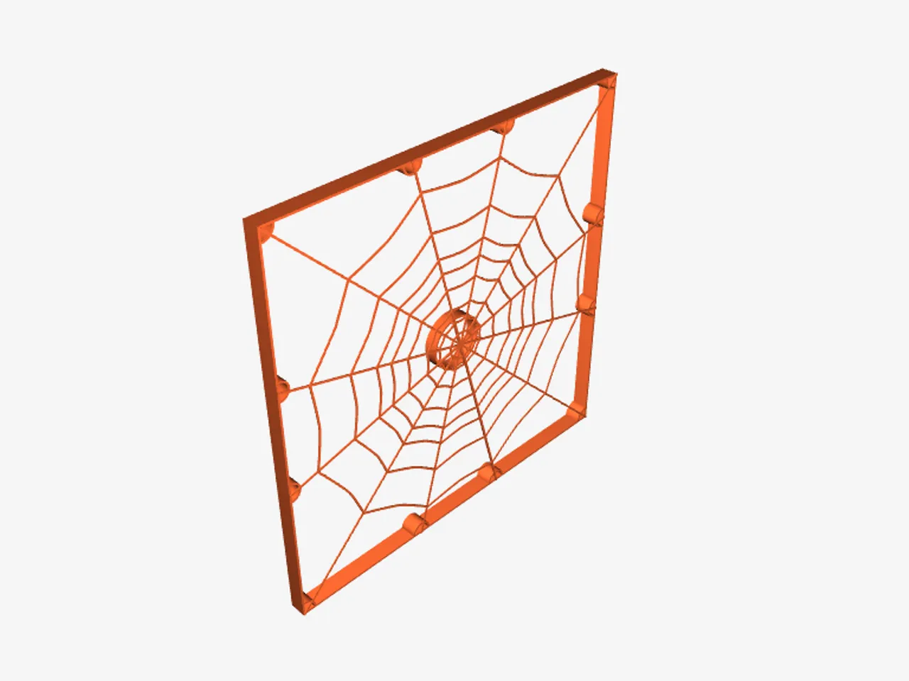 Art & Collectibles Drawing & Illustration Detailed Spider Web STL 3D ...