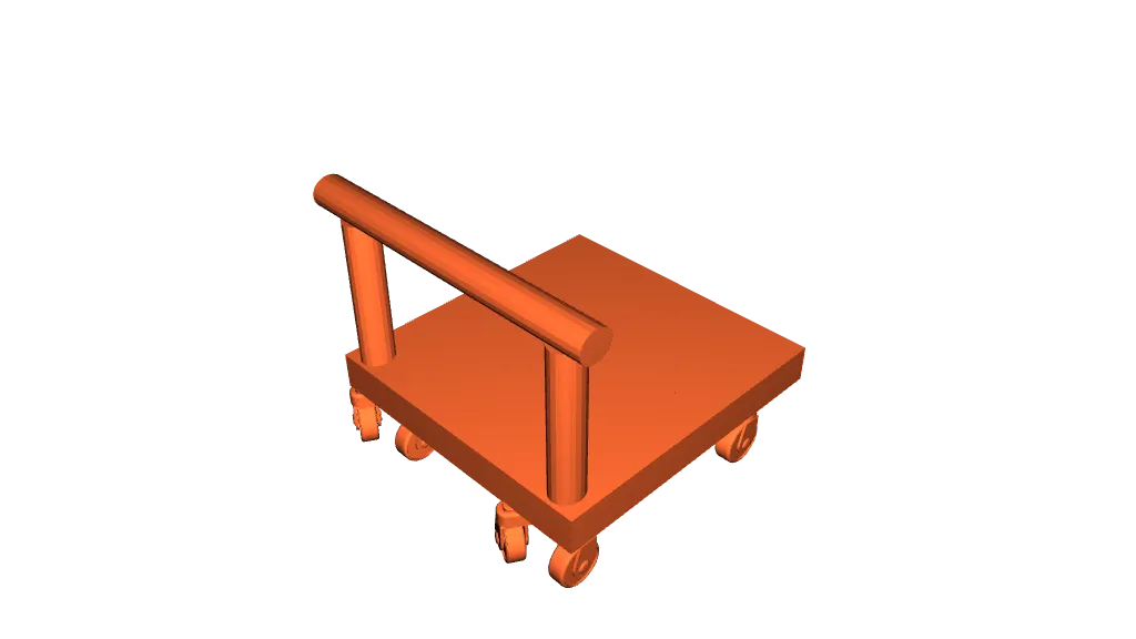 Tiny little work cart by ATMarsh | Download free STL model | Printables.com