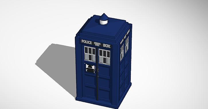The TARDIS by LeLameUsername | Download free STL model | Printables.com