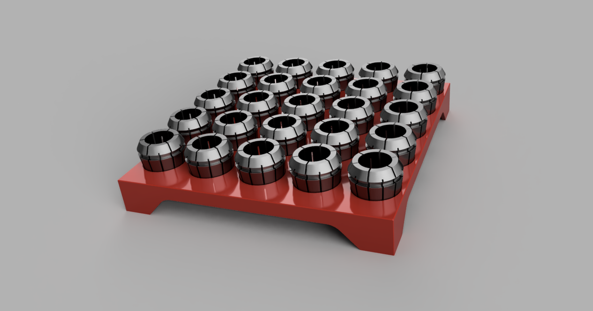 ER32 Collet holder par Rhinocat | Téléchargez gratuitement un modèle ...