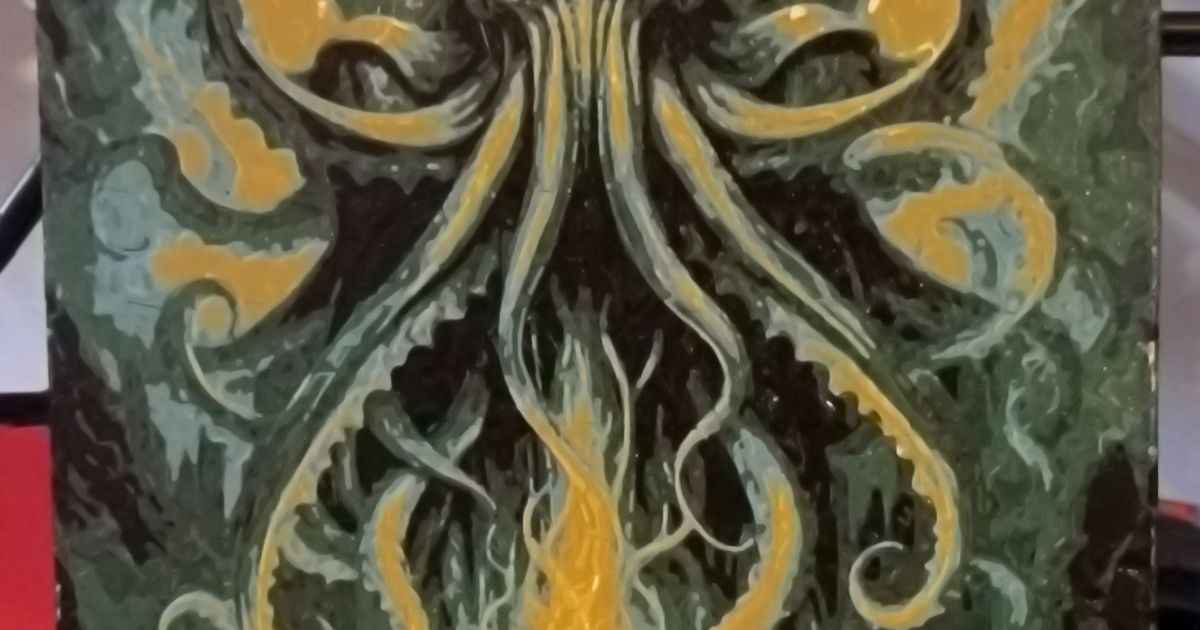 CTHULHU RISING PUZZLE by 3D Imaginarium | Printables Store
