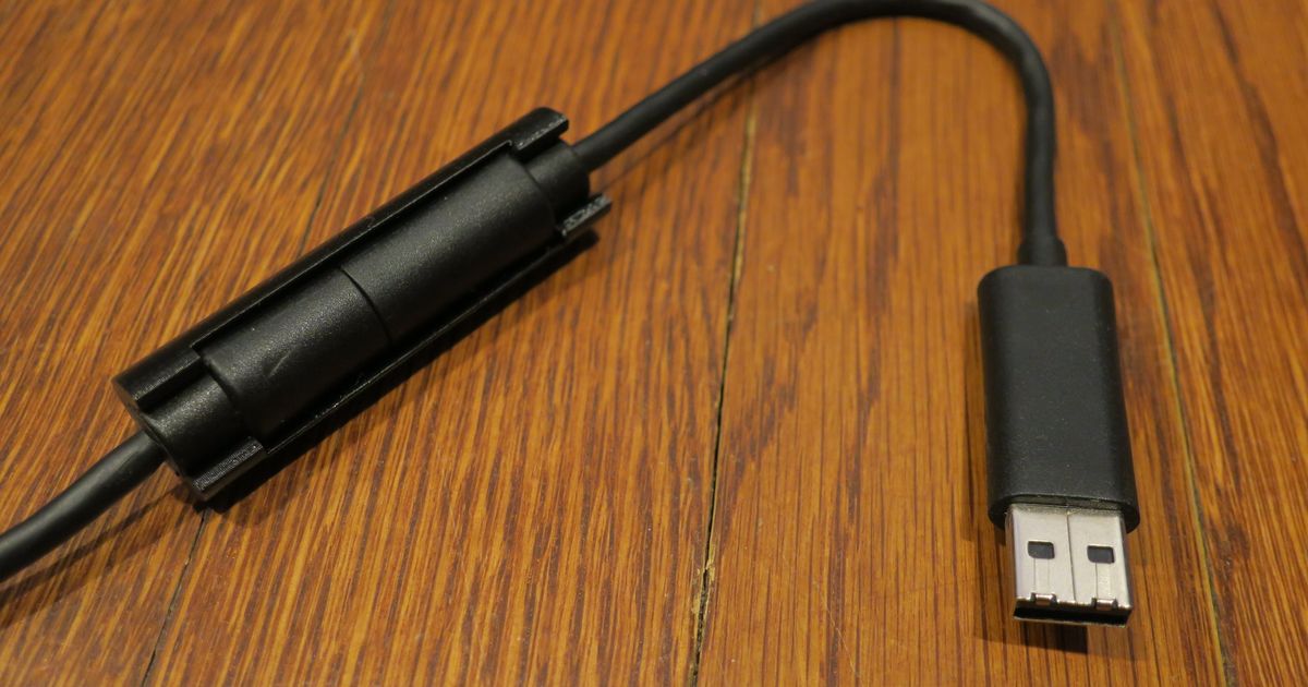 USB Keeper for XBox 360 Wired Controller by Artcfox | Download free STL ...